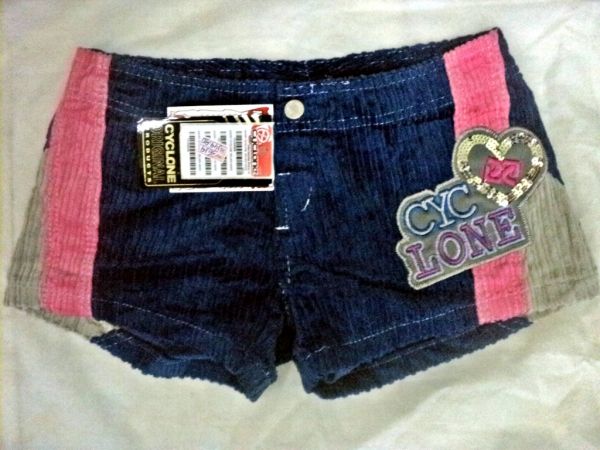 Short Cyclone de Veludo - Sunset shop Surf